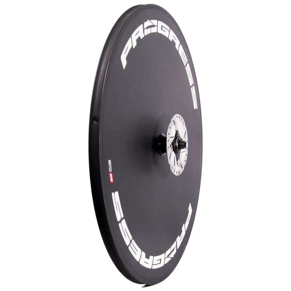 Progress Rueda Trasera Carretera A-7D Tubular CL Disc Tubular, Negro | Bikeinn