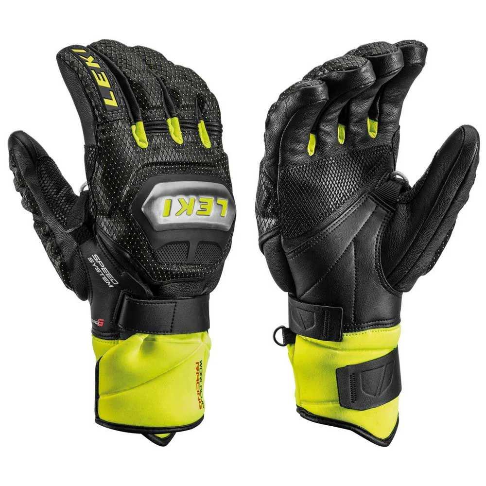 Leki alpino World Cup Race Ti S System Gloves Black | Snowinn