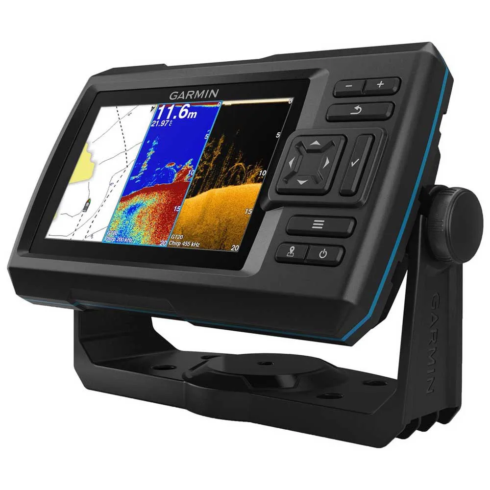 Garmin Striker Plus 5cv With Transducer Black | Waveinn