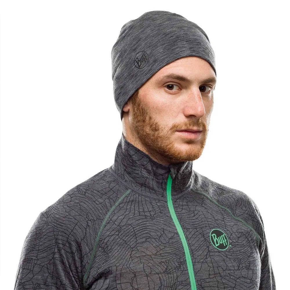 Buff ® Midweight Merino Wool Beanie Grey | Trekkinn