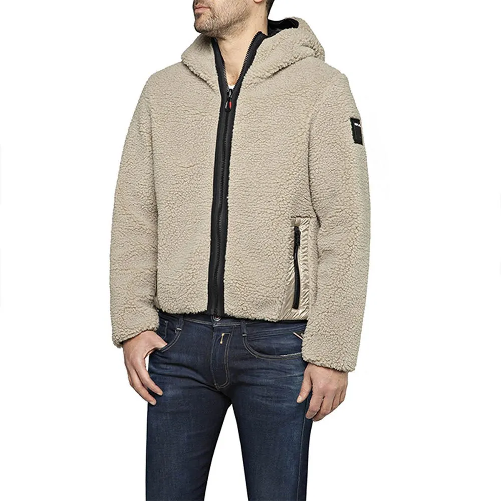 Replay M8021 Jacket Beige | Dressinn