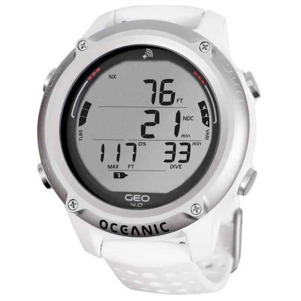 Oceanic Geo 4.0 Computer White | Diveinn