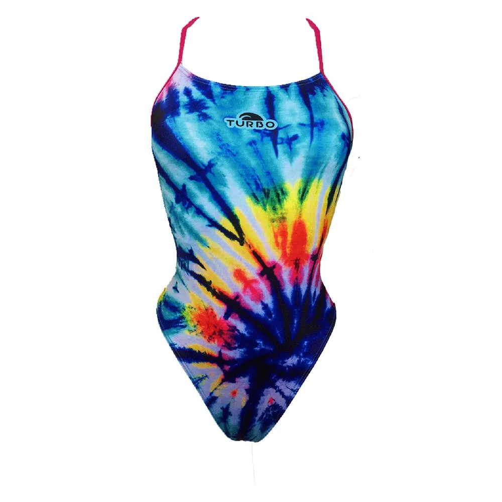 Turbo Swirl swimsuit Multicolor | Swiminn