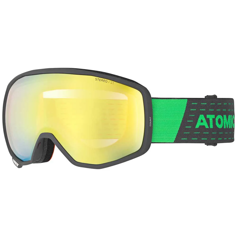 Atomic Count Stereo Ski Goggles Grey | Snowinn