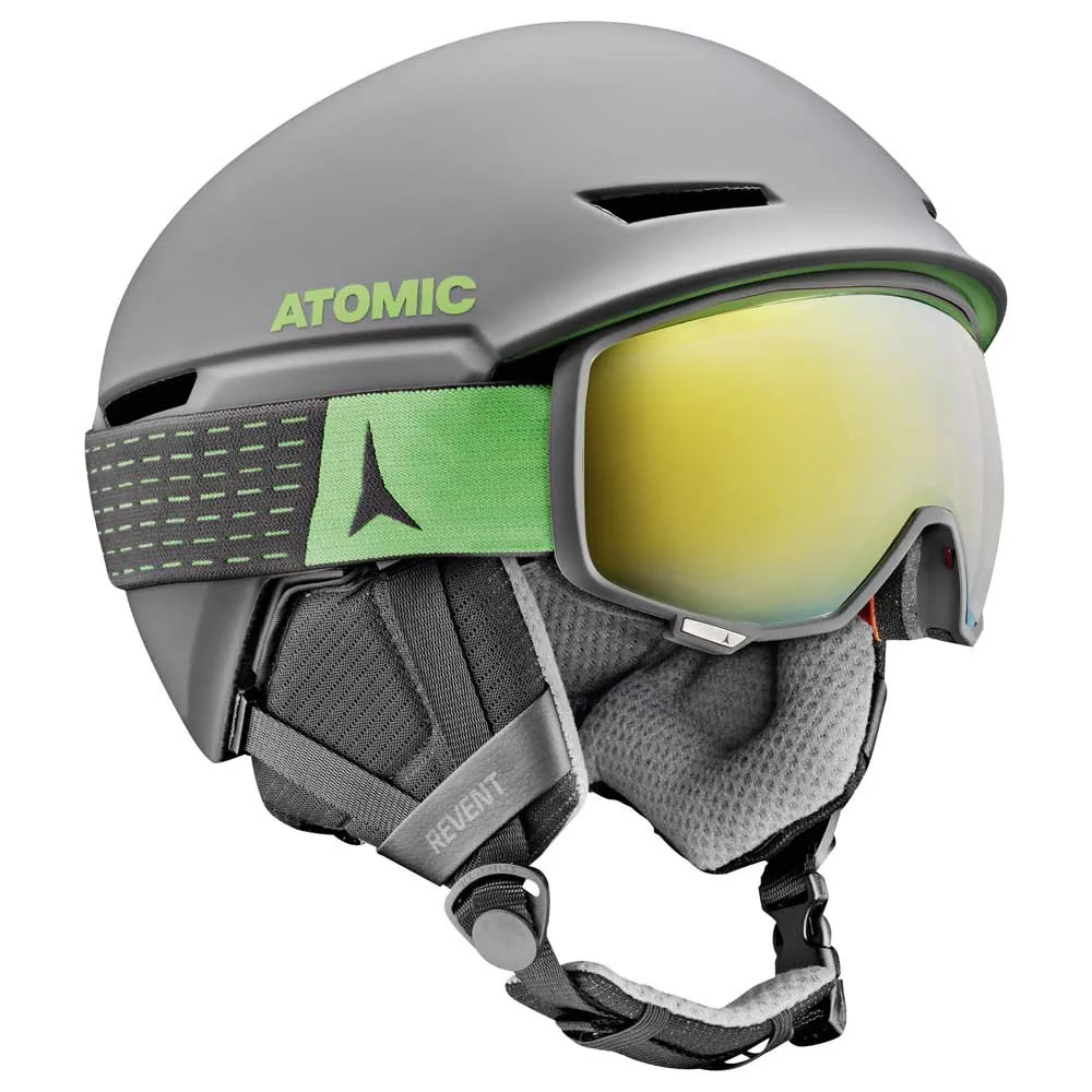 Atomic Revent+ Helmet Grå | Snowinn Skigåing