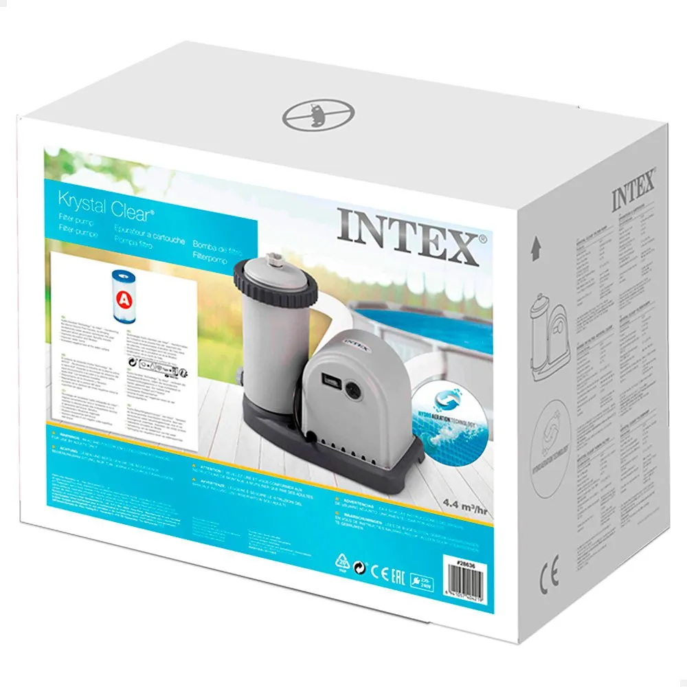 Intex Filter Pump Grey | Swiminn