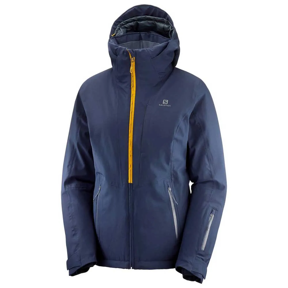 Salomon Stormrace Jacket Blue | Snowinn