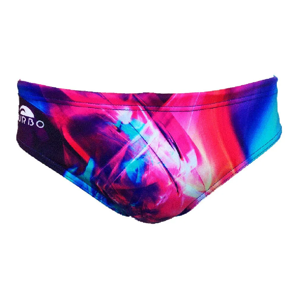 Turbo Bright Swimming Brief Multicolor | Swiminn