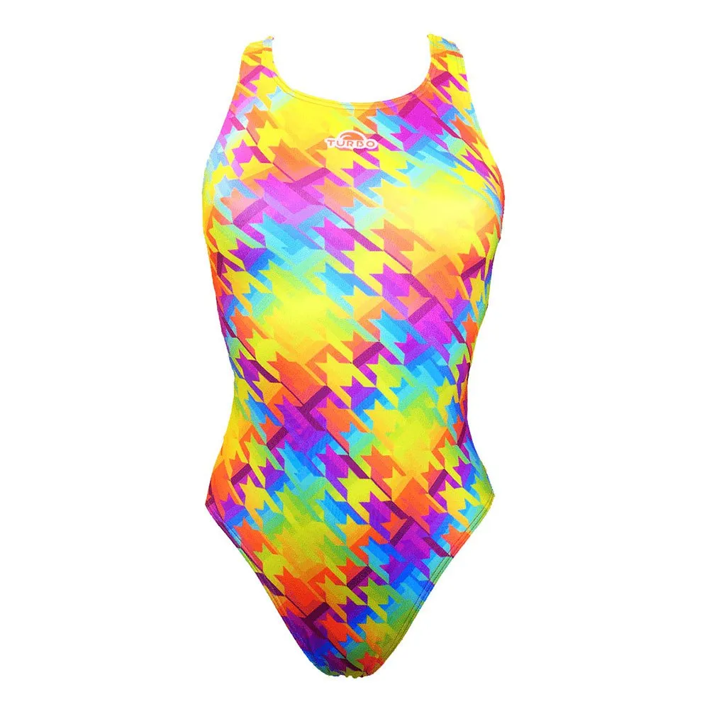 Turbo Chevi Rainbow Swimsuit Multicolor | Swiminn