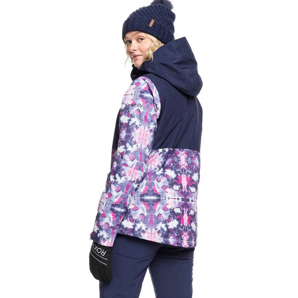 Roxy Jetty Block Jacke Lila | Snowinn