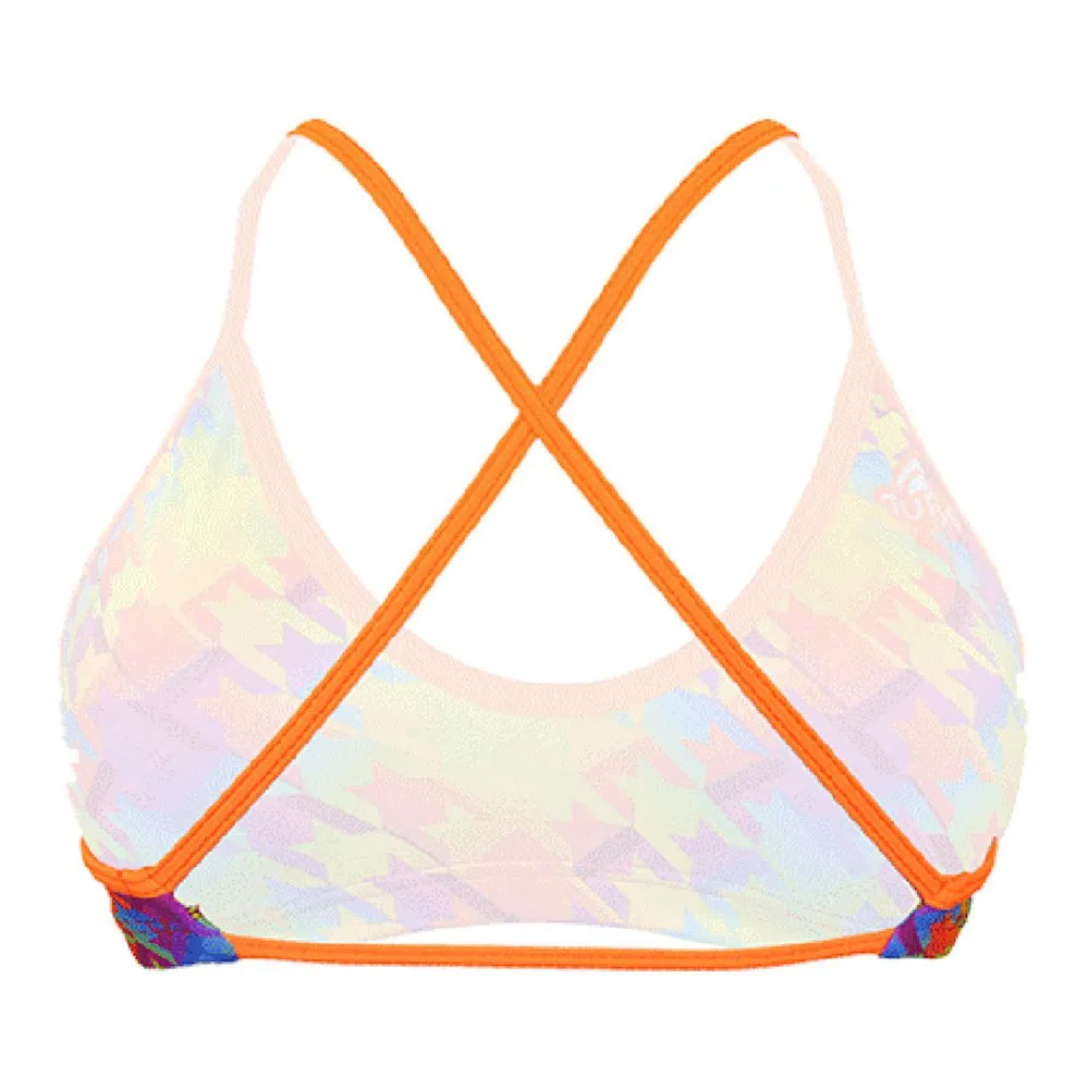 Turbo Mare Chevi Rainbow bikini top Multicolor | Swiminn