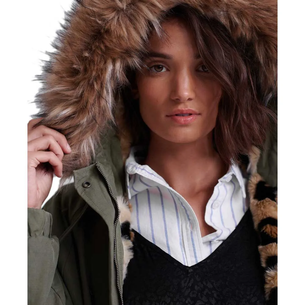 Superdry Lucy Rookie jacket Green | Dressinn