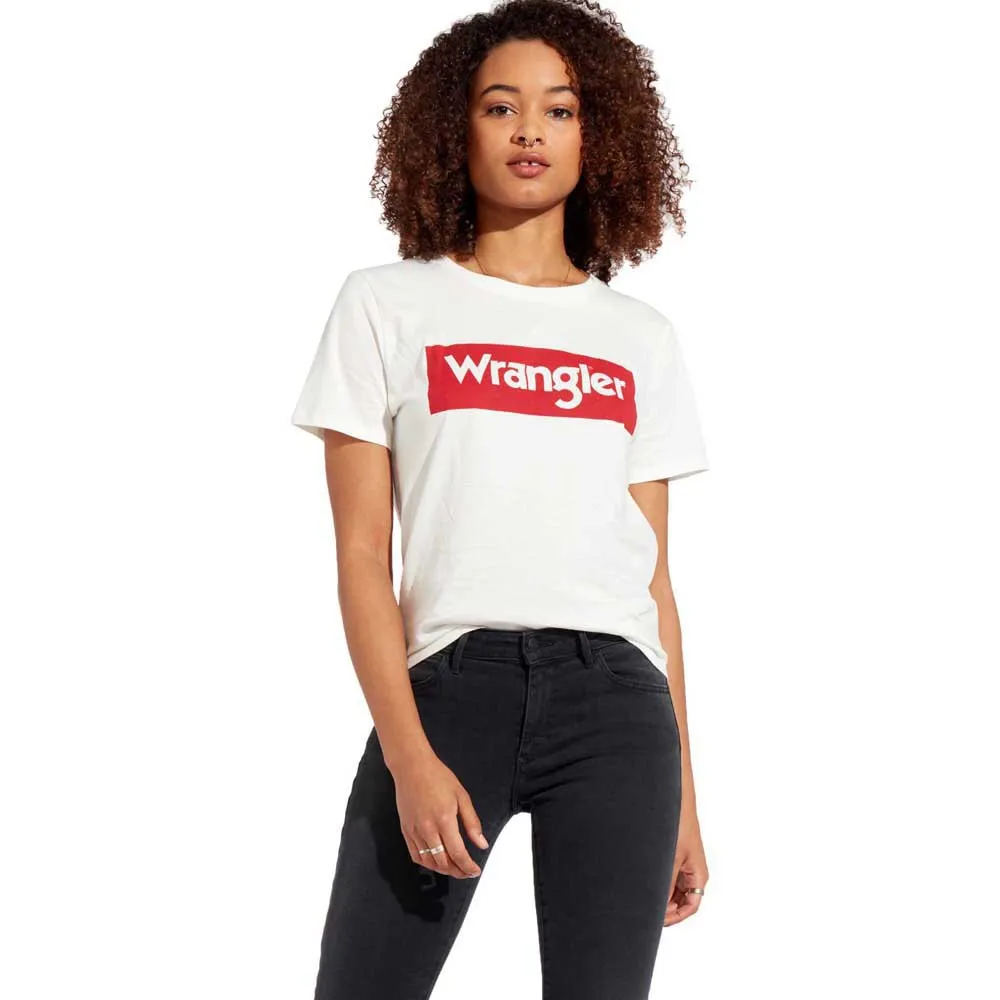 Wrangler Logo White | Dressinn