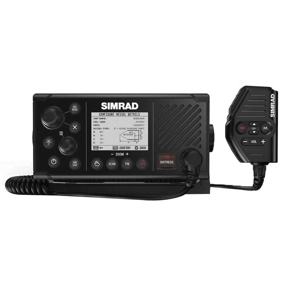 Simrad RS40-B VHF Schwarz | Waveinn