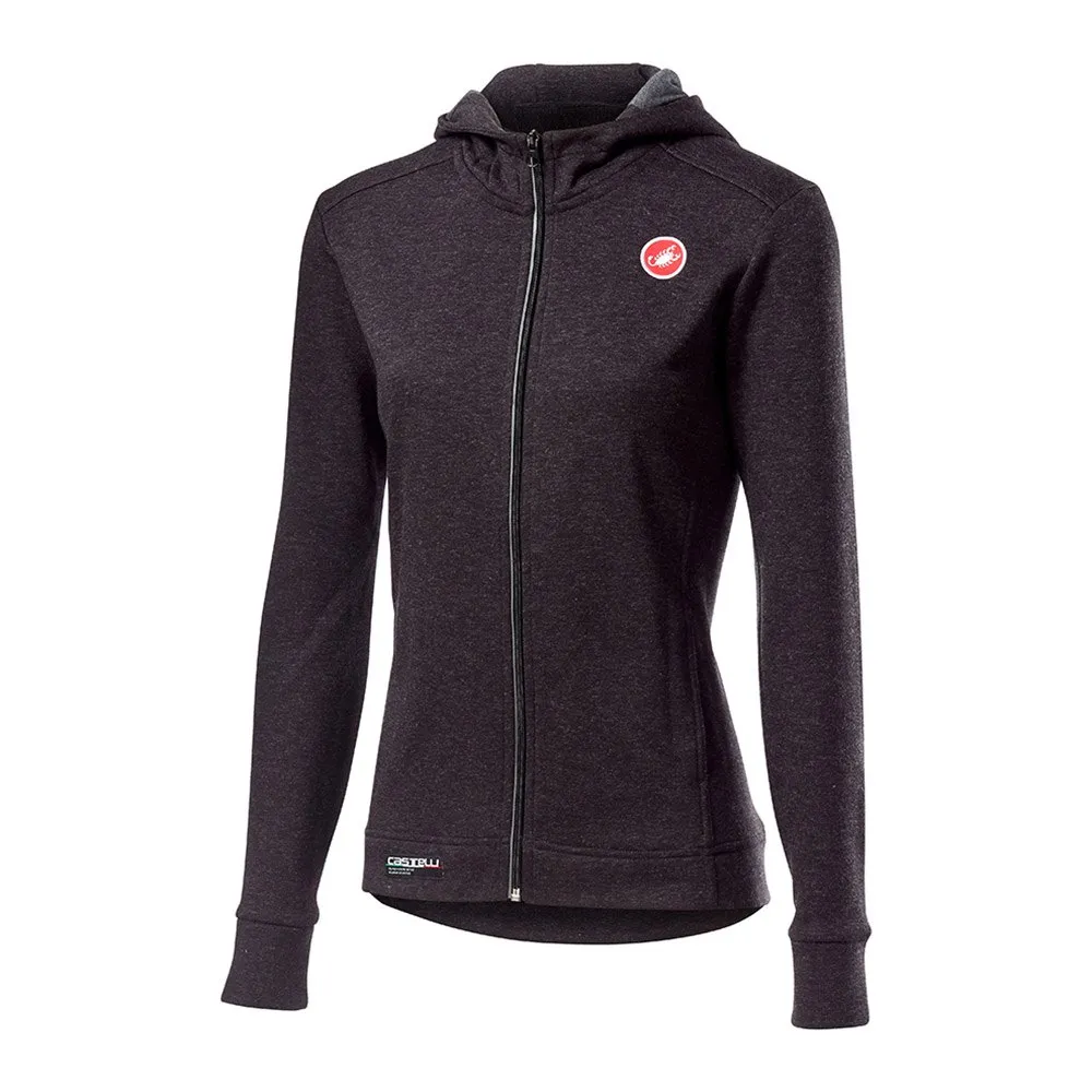 Castelli Milano Hoodie, Black | Bikeinn