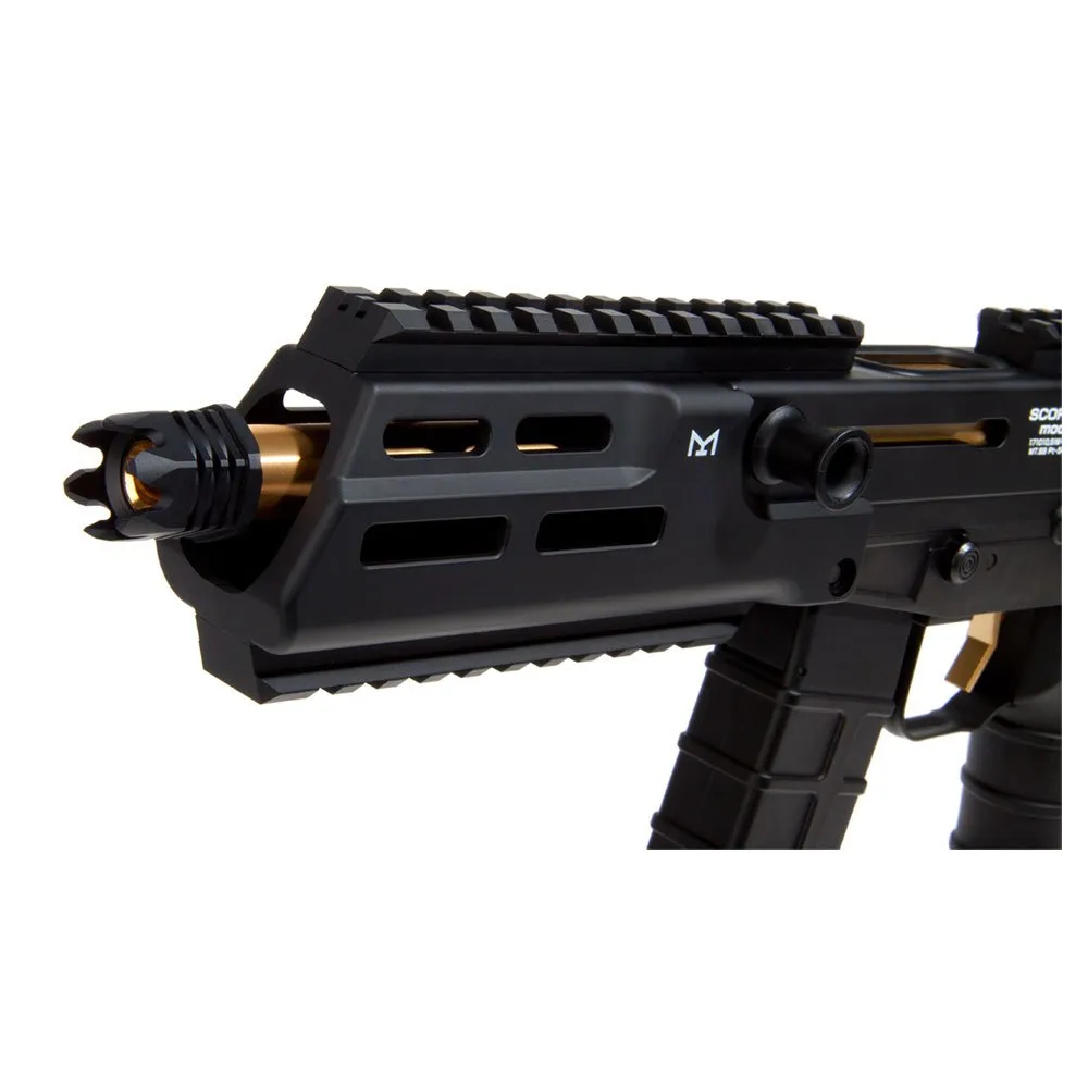 Tokyo marui Scorpion Mod.M AEG Airsoft Assault Rifle Black, Xtremeinn