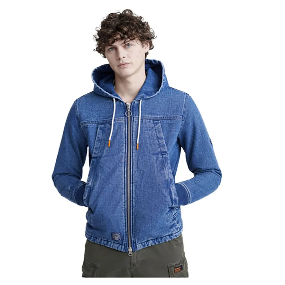 Superdry Worker Coat Blue | Dressinn