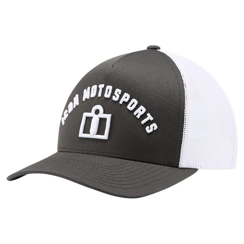 Icon Arc Cap Grey | Motardinn