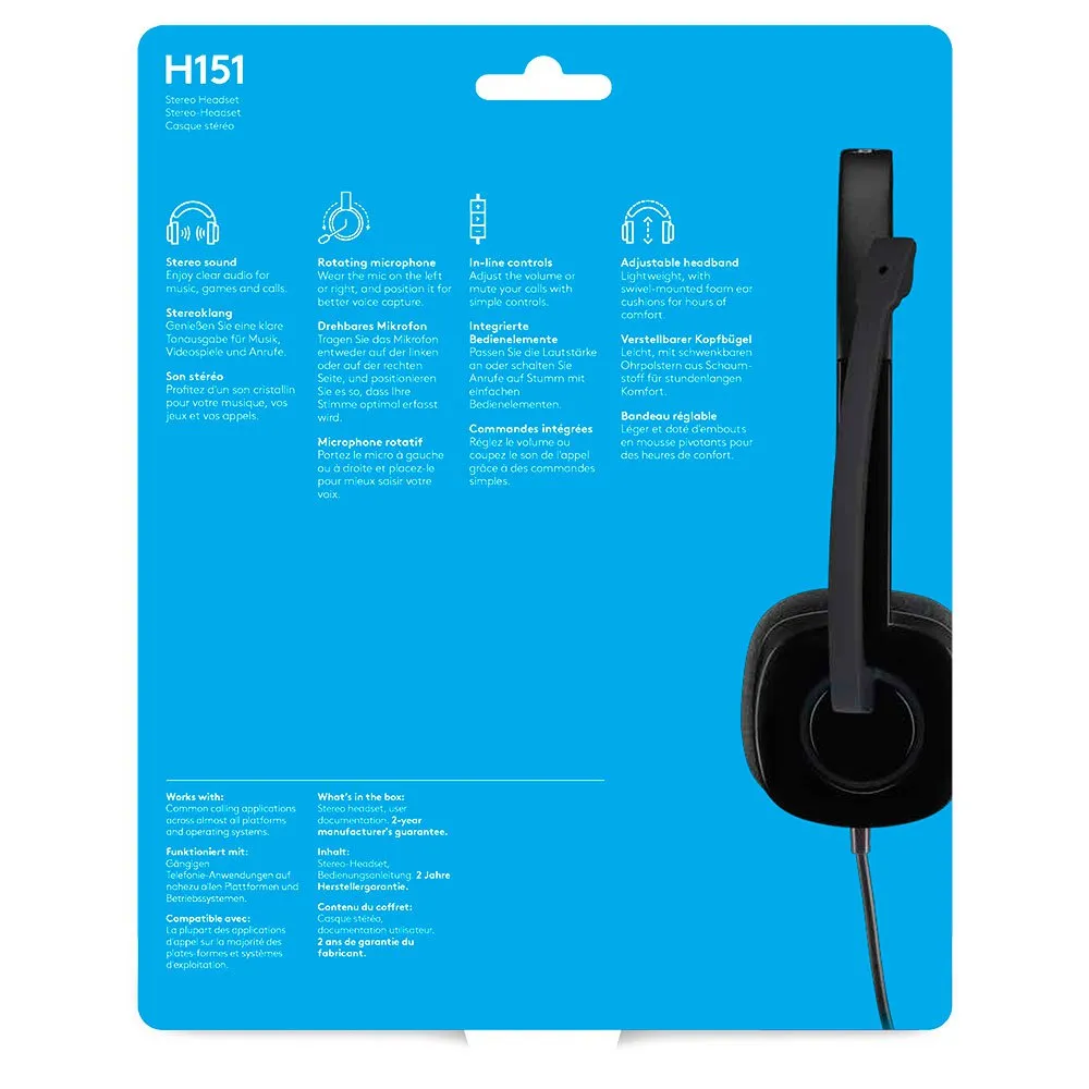 Logitech H151 headset | Techinn