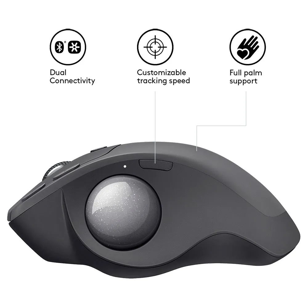 Logitech MX Ergo wireless mouse Black | Techinn