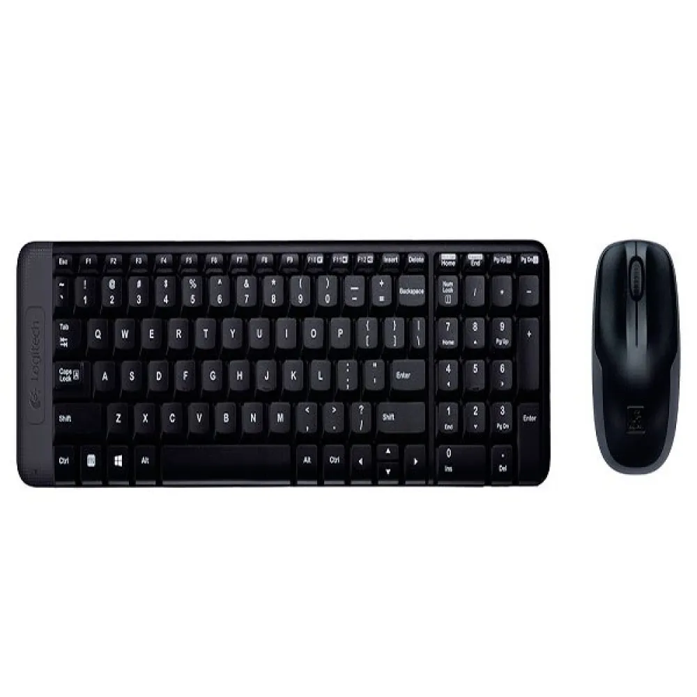 Logitech MK220 Wireless Keyboard And Mouse Black | Techinn