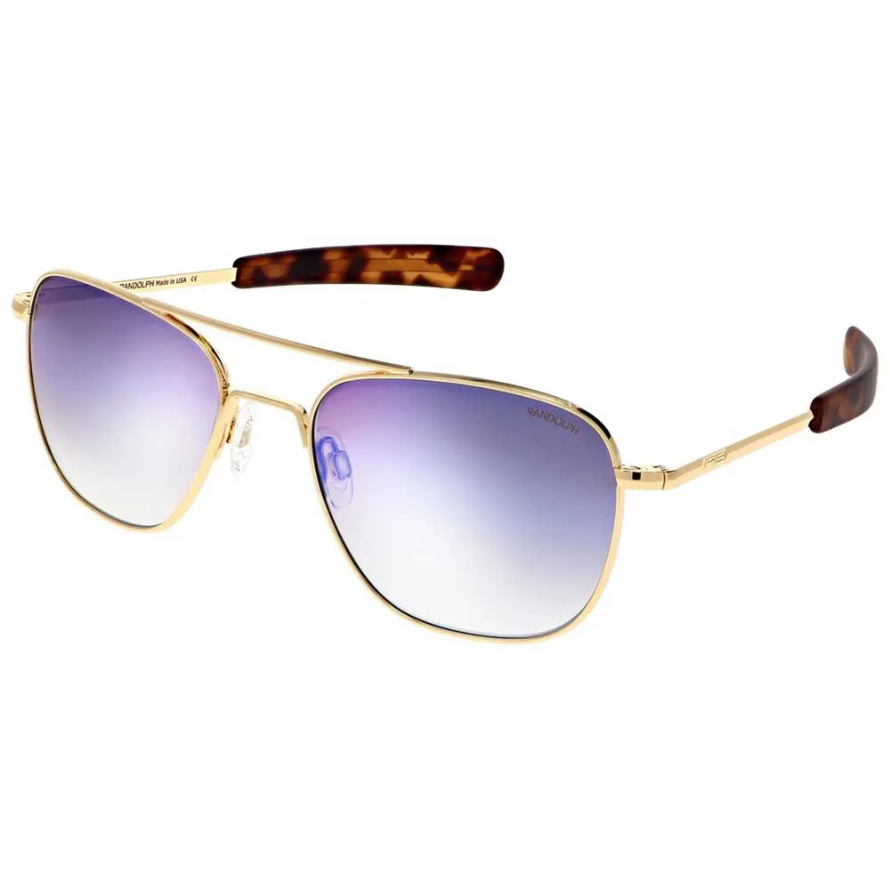 Randolph Aviator 55 mm Sunglasses Golden | Dressinn