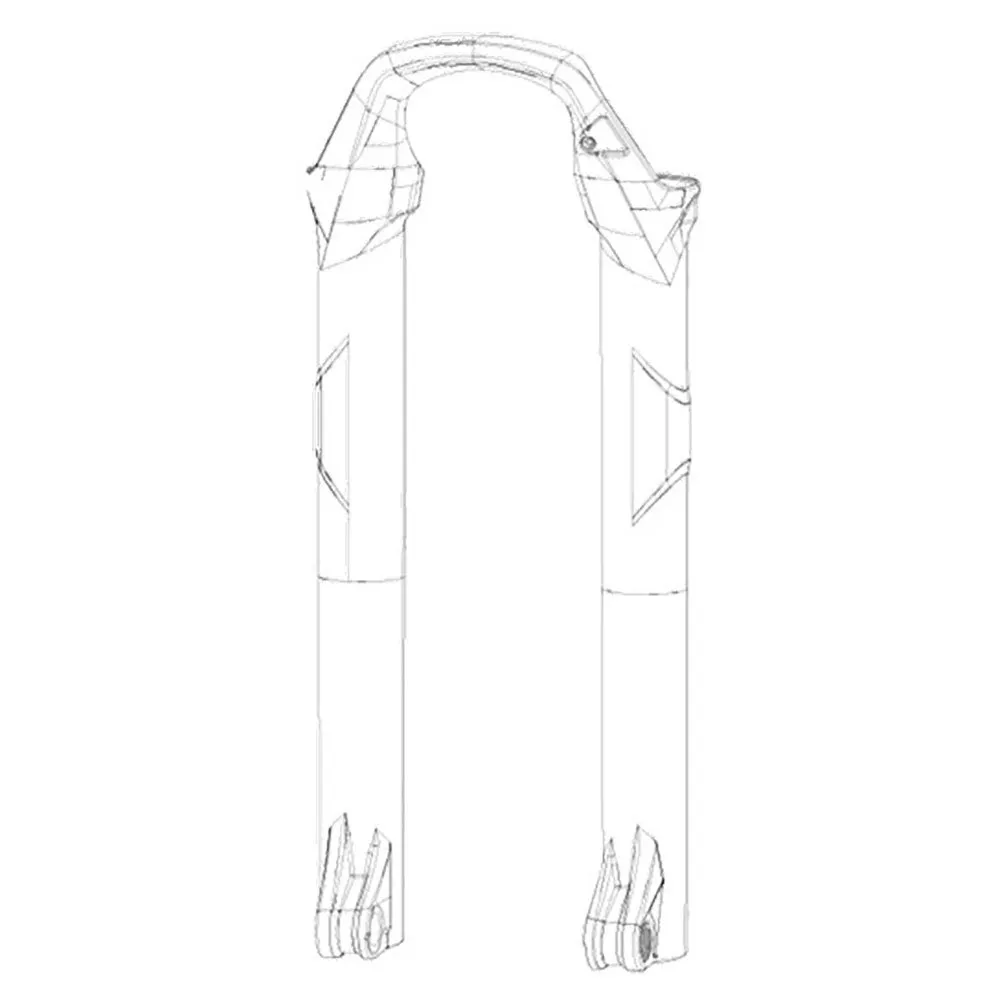 RockShox BoXXer C1 2019+ 27´´ Boost Ultimate Flask fork lower leg, Red ...