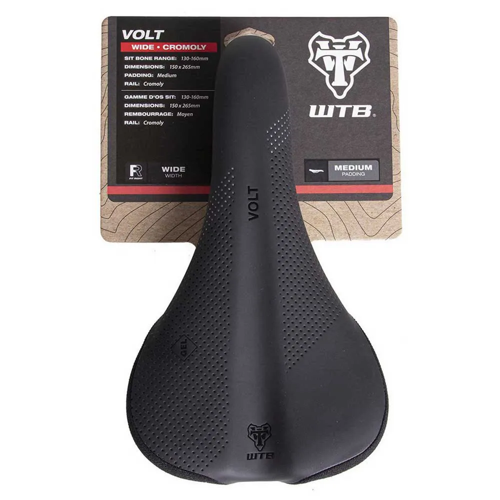 WTB Volt Cromoly saddle, Black | Bikeinn