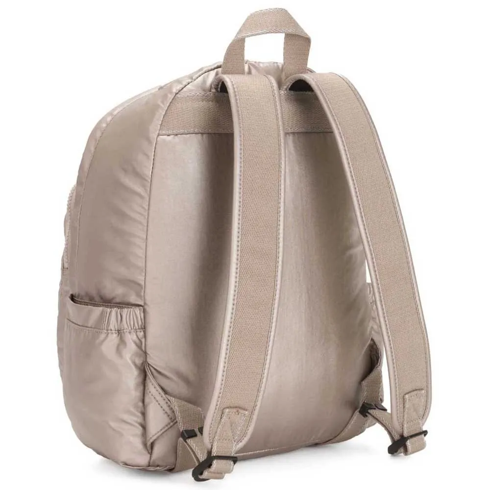 Kipling Delia 16L Backpack Silver | Dressinn