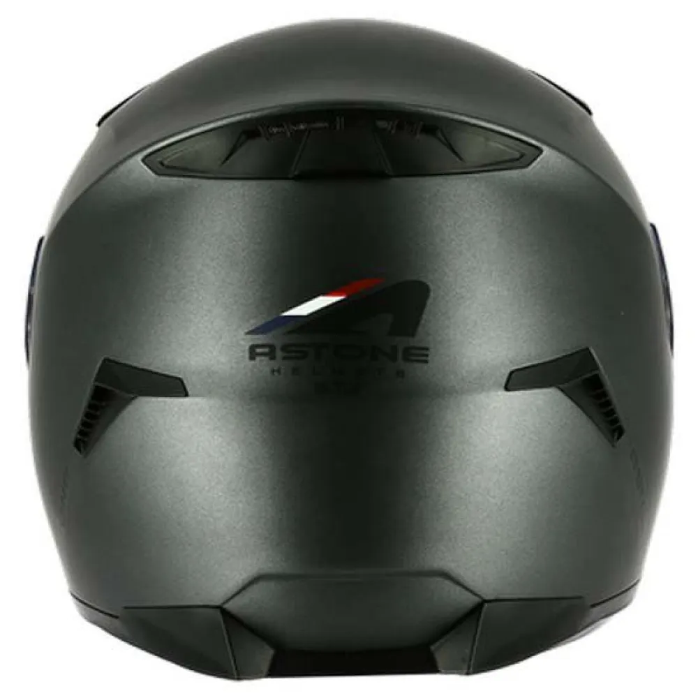 Astone GT3 Monocolor Full Face Helmet Grey | Motardinn