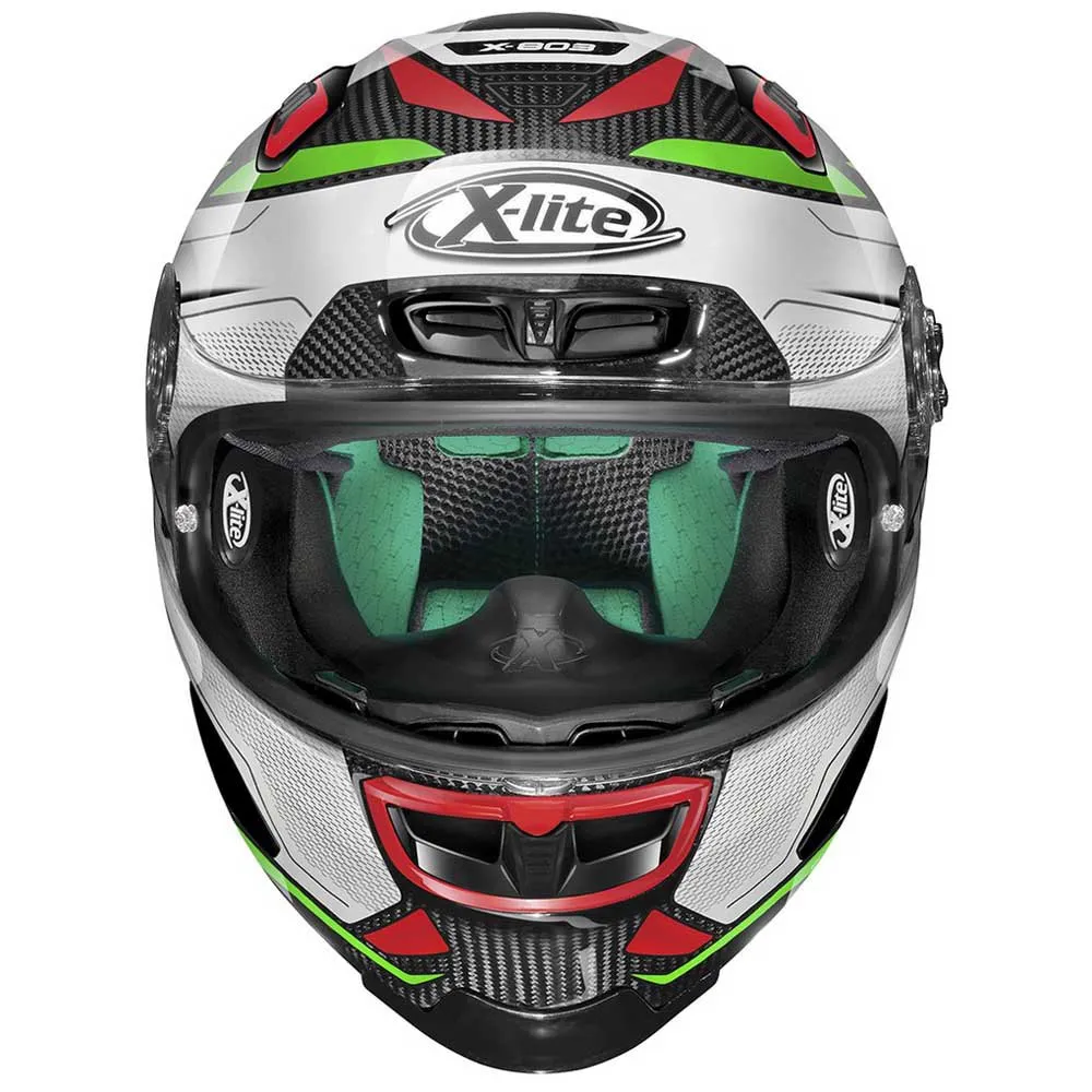 X-lite X-803 Ultra Carbon Caesar Full Face Helmet Black| Motardinn