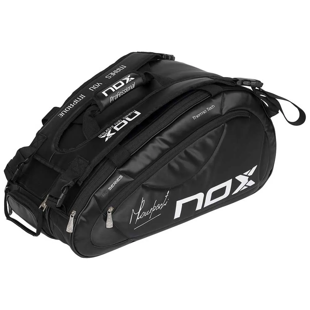 Nox Padel Racket Bag Thermo Pro Series Svart, Smashinn