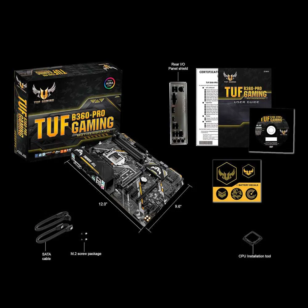 Asus TUF B360-Pro Gaming Motherboard | Techinn