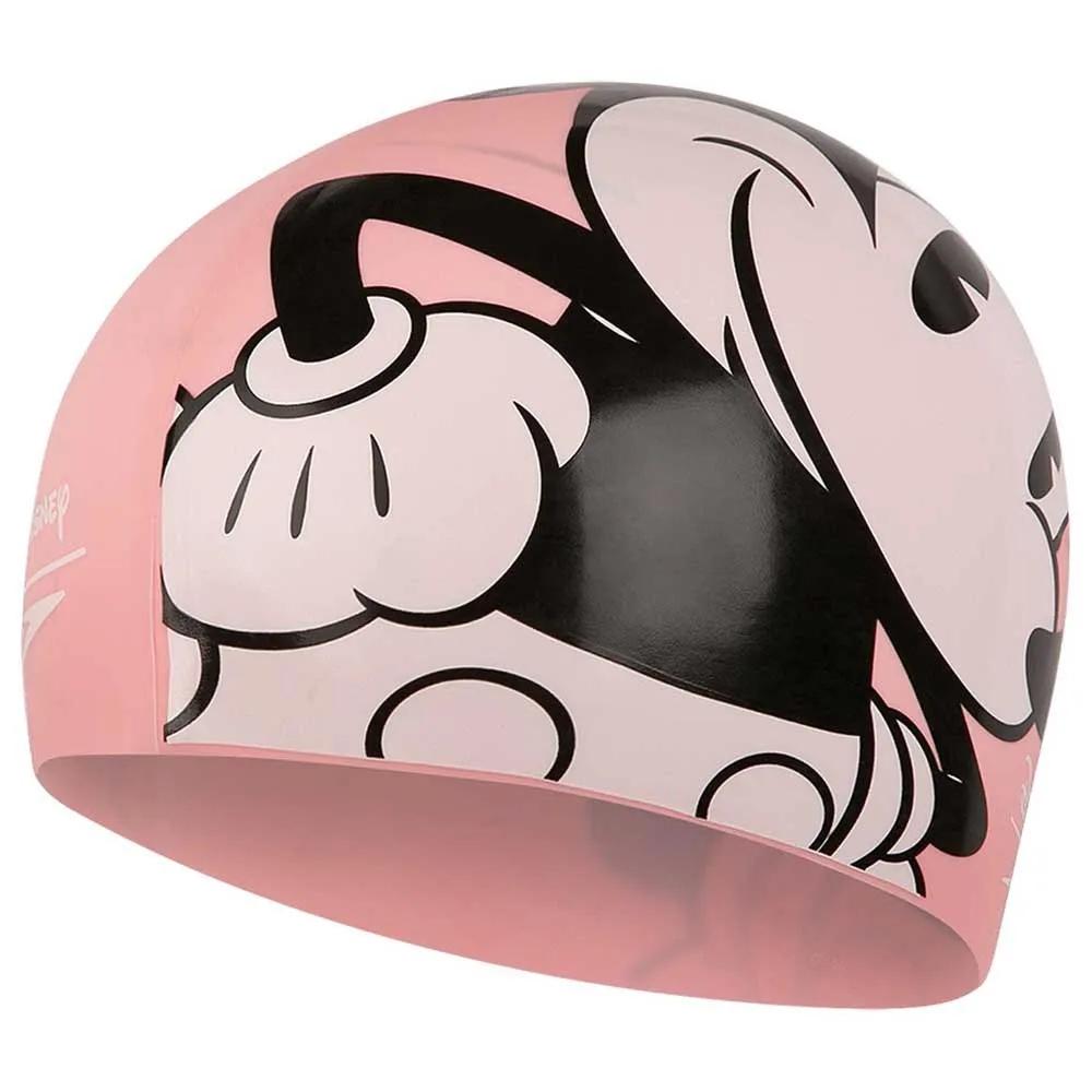 Speedo Disney Print Minnie Mouse Swimming Cap Pink | Swiminn