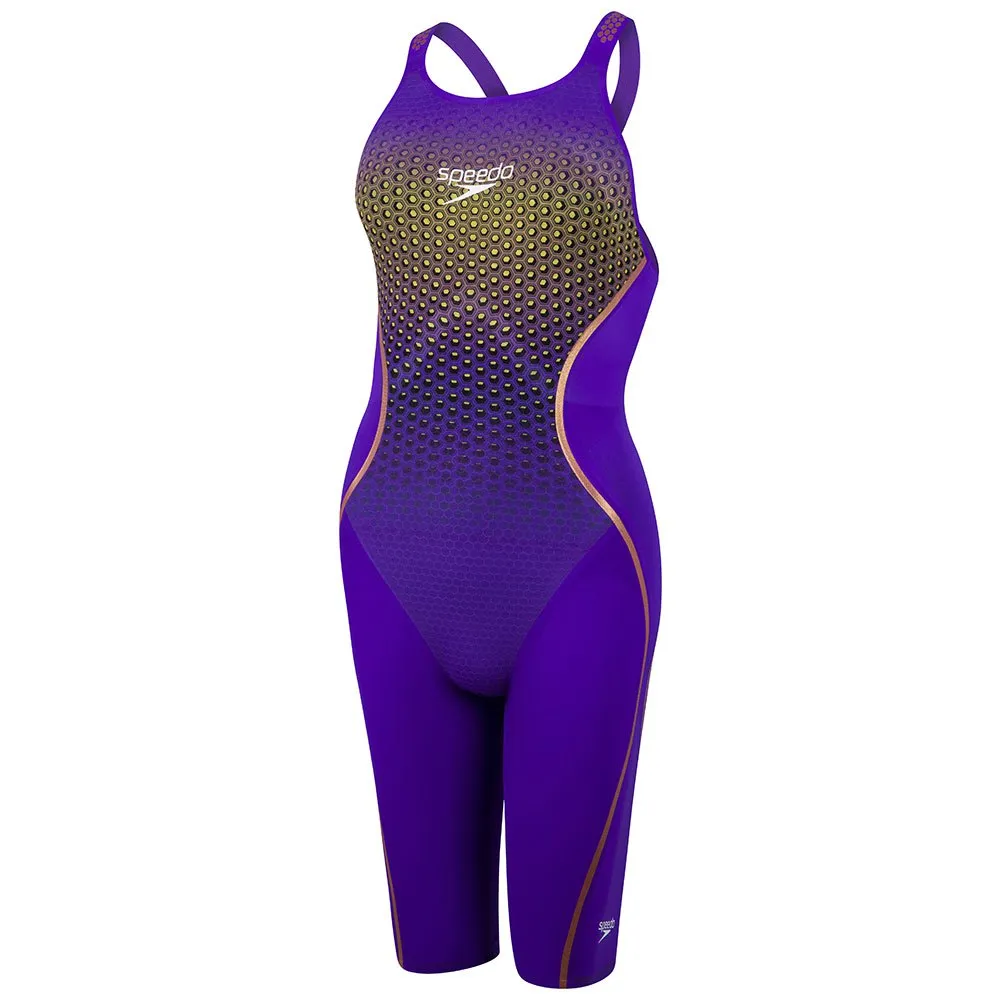 Speedo Fastskin LZR Pure Intent Open Back Kneeskin Swimsuit| Swiminn