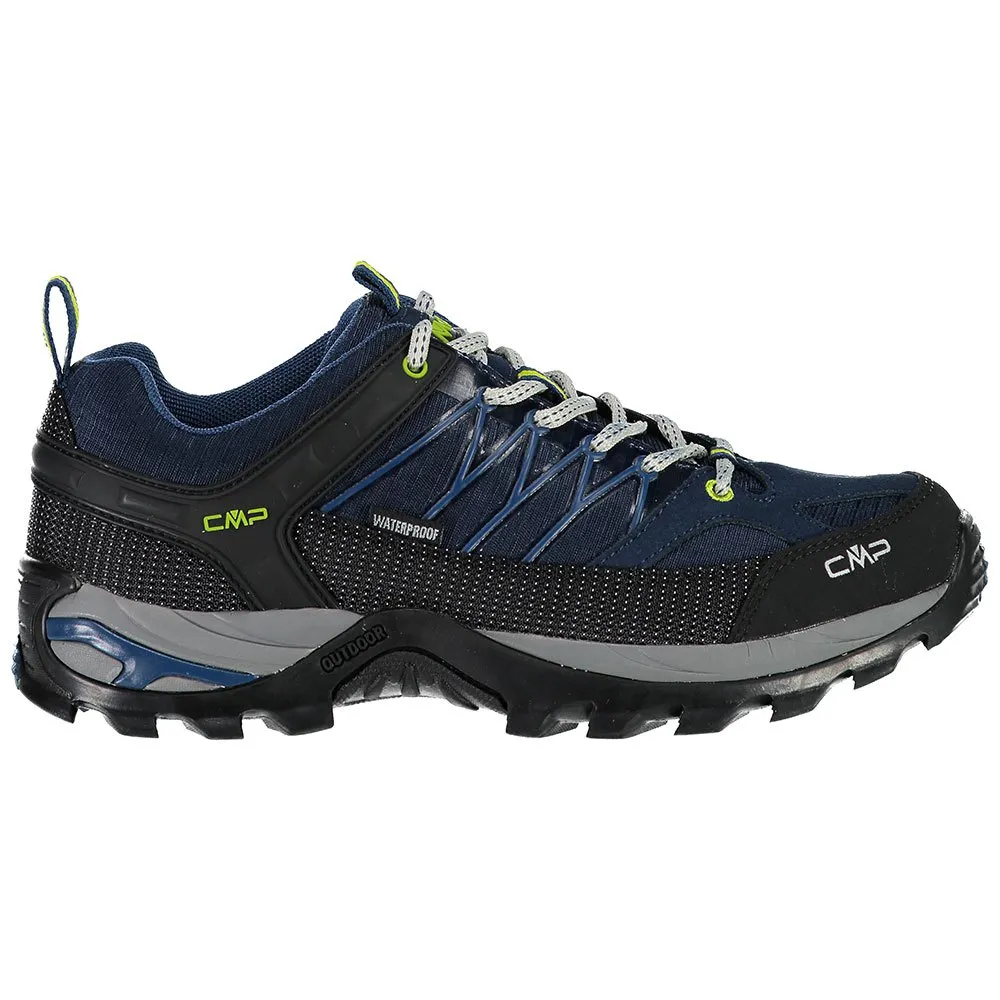 CMP Rigel Low WP 3Q54457 wandelschoenen Blauw | Trekkinn