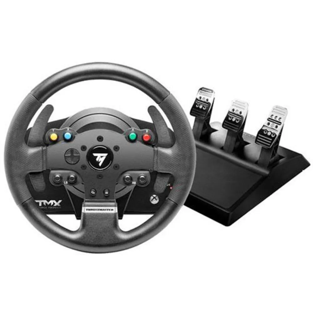 Thrustmaster PC/Xbox One Volant + Pédales TMX Pro Force Feedback Noir| Techinn
