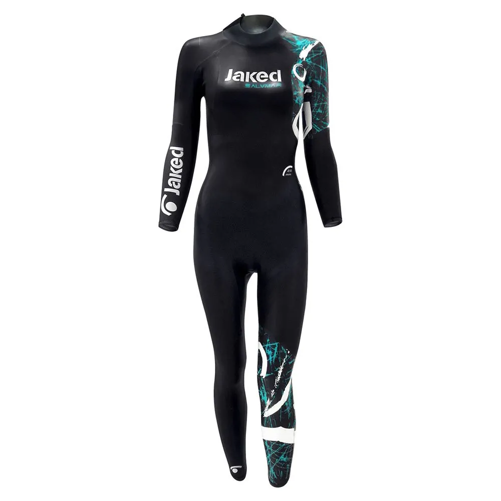 Jaked FFWW One-Thickness Wetsuit Woman Black | Swiminn