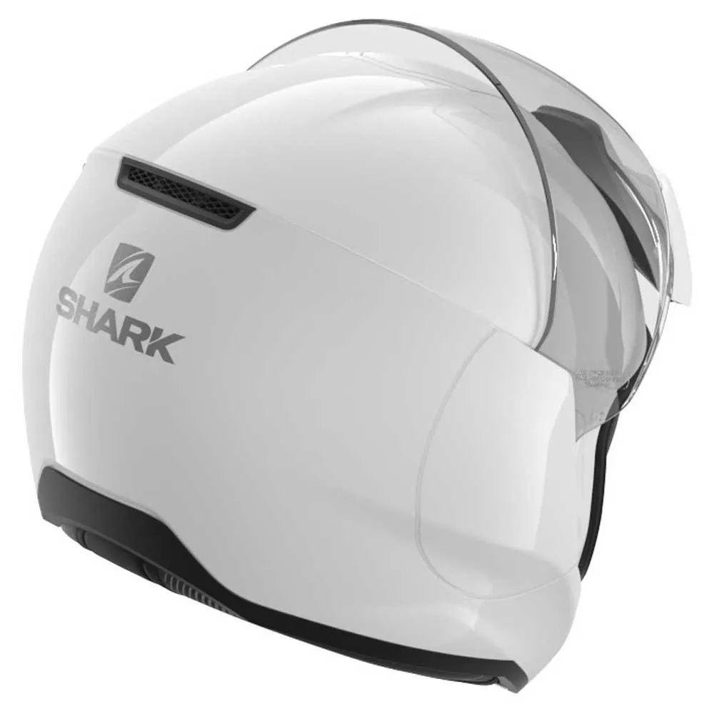 Shark Evojet Blank convertible helmet White | Motardinn
