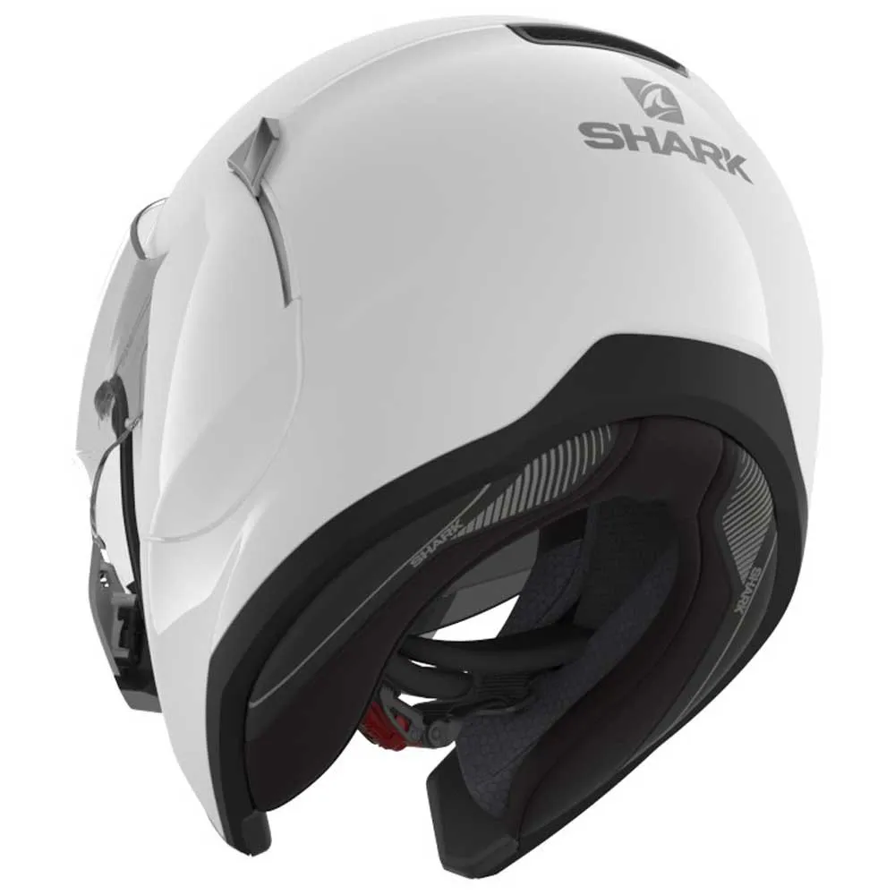 Shark Evojet Blank convertible helmet White | Motardinn