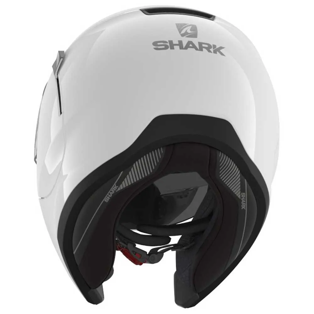 Shark Evojet Blank convertible helmet White | Motardinn