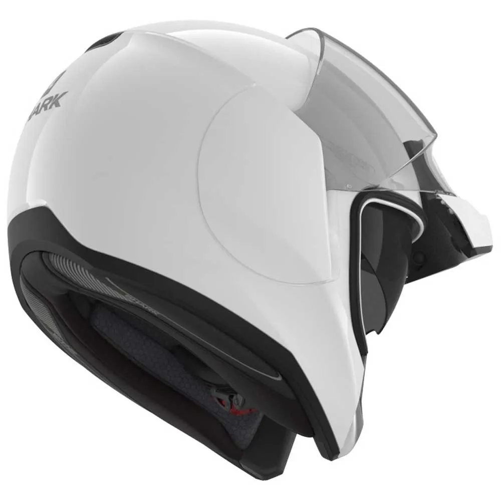 Shark Evojet Blank convertible helmet White | Motardinn