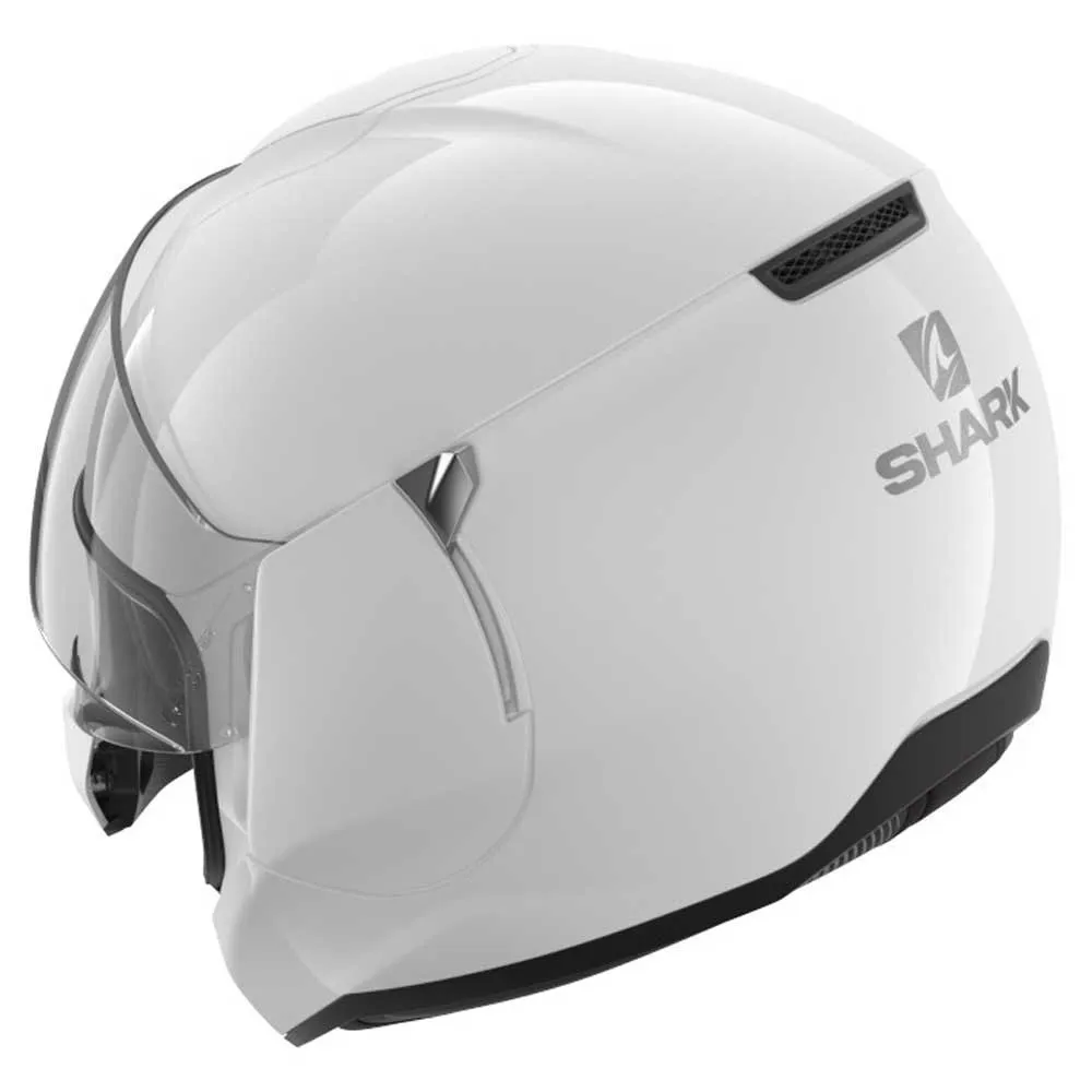 Shark Evojet Blank convertible helmet White | Motardinn
