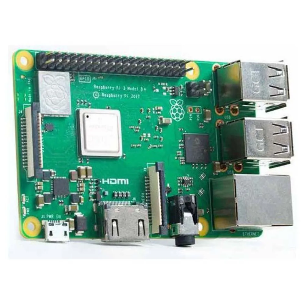 Raspberry Pi 3 B+ Premium Kit Motherboard Green | Techinn