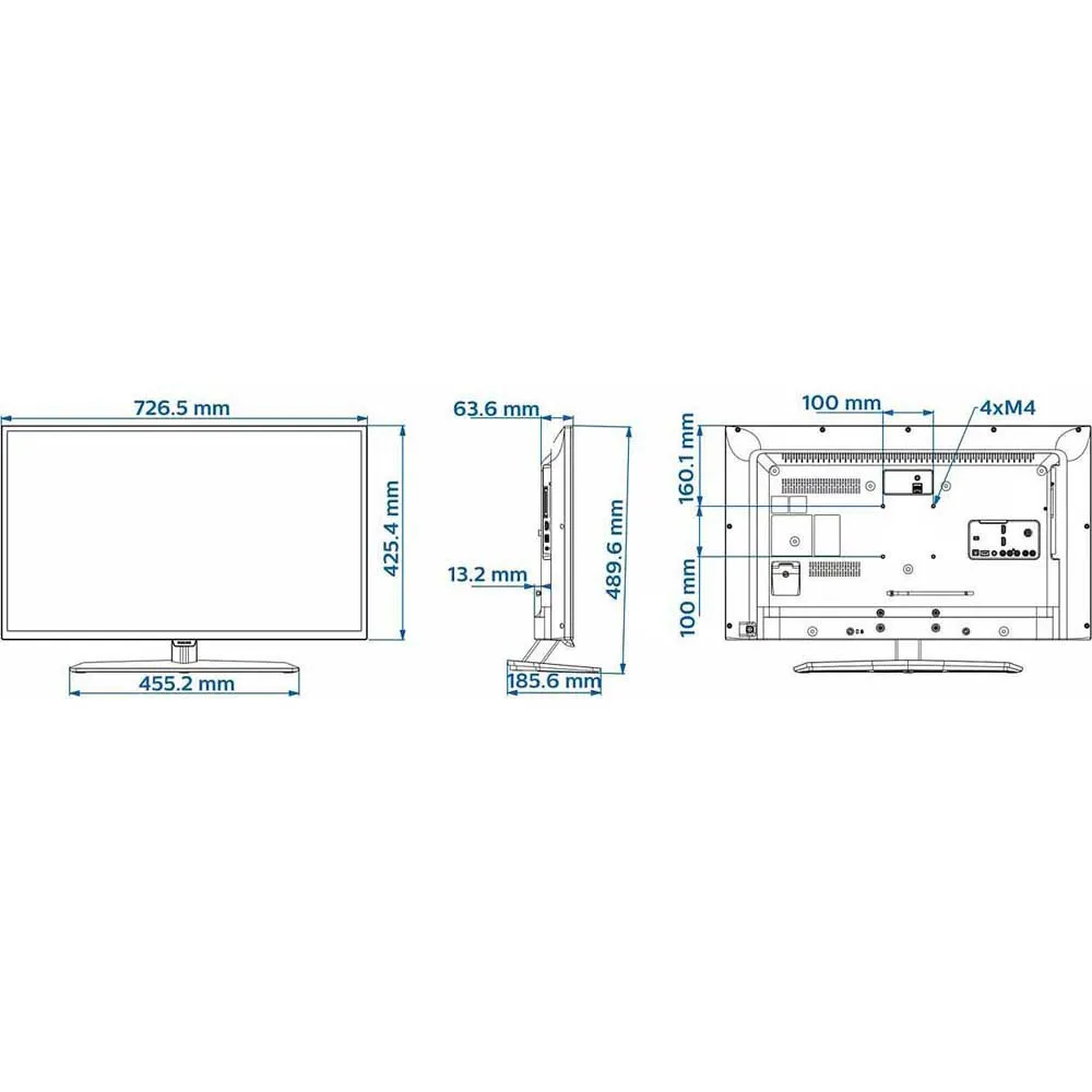 Philips TV Professionnelle 32HFL3011T/12 EasySuite 32´´ LED HD| Techinn