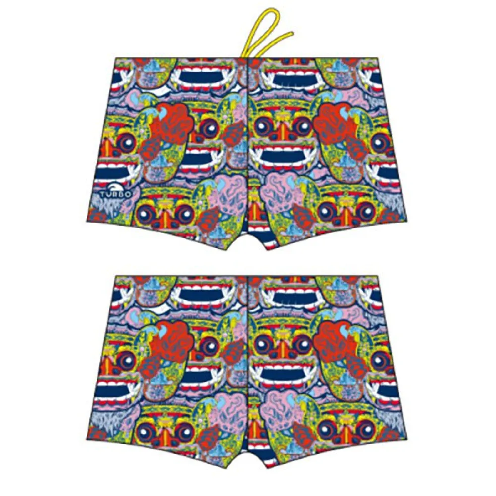 Turbo Bali Tribal swimming boxer Blue | Swiminn