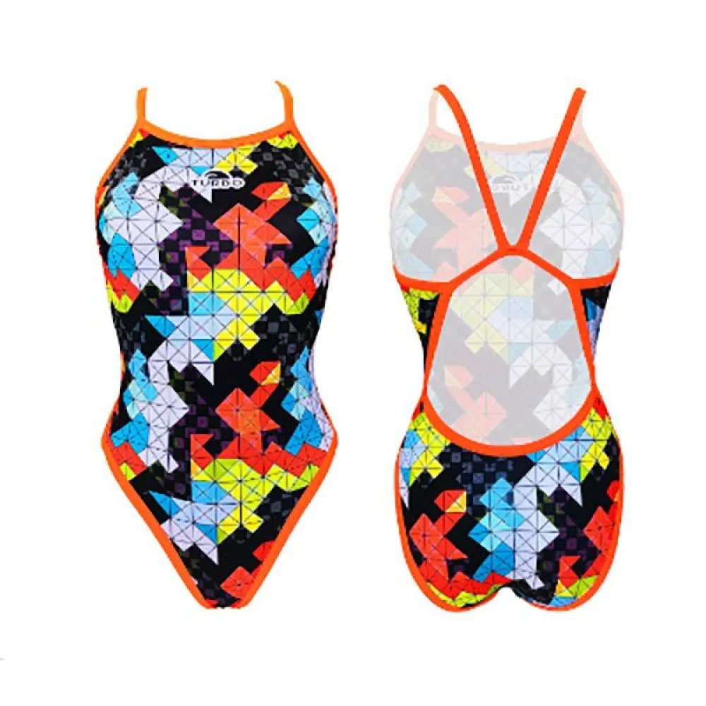 Turbo Flexie Swimsuit Orange | Swiminn