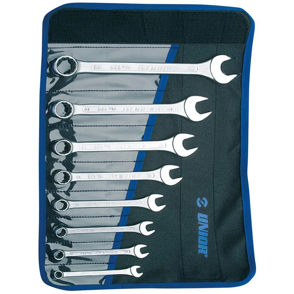 Unior Outil Combination Spanner Set 8 Units, Argenté | Bikeinn