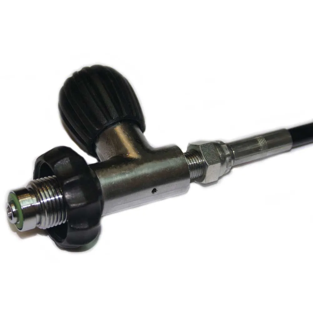 Metalsub Connector DIN 200/300 1/4´´ BSP With Pur Black| Diveinn