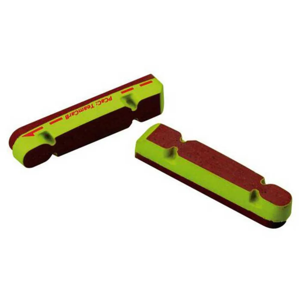 Ashima 3 Carbon Rim Brake Shoes Shimano, Red | Bikeinn